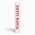 Red Safety Manual Binder | Zazzle