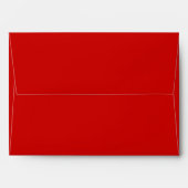 Red Silver Inner Envelope | Zazzle