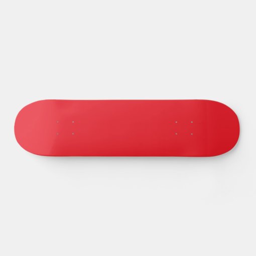 Red Skateboard Deck | Zazzle