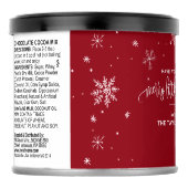 Red Snowflake Christmas Cocoa Mix | Zazzle