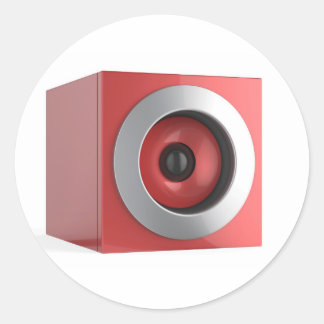 Subwoofer Stickers | Zazzle