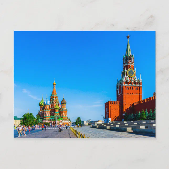 Red Square of Moscow Postcard | Zazzle