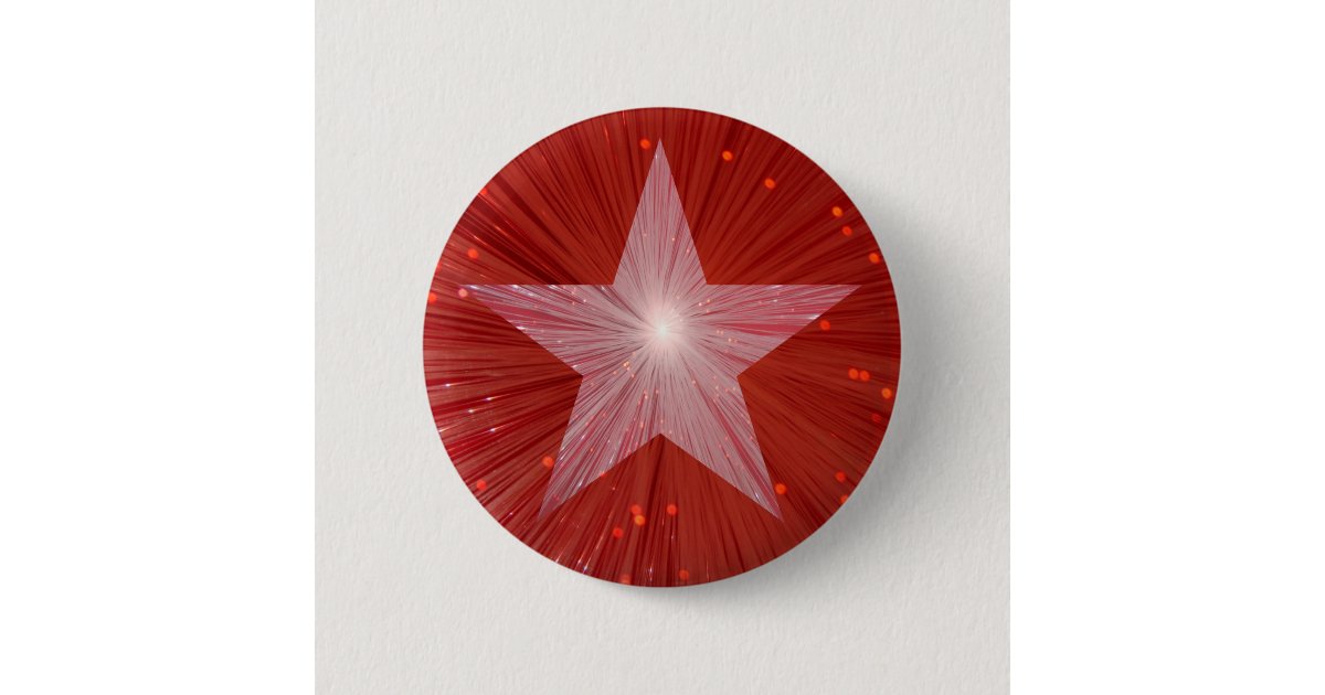 Red Star button | Zazzle