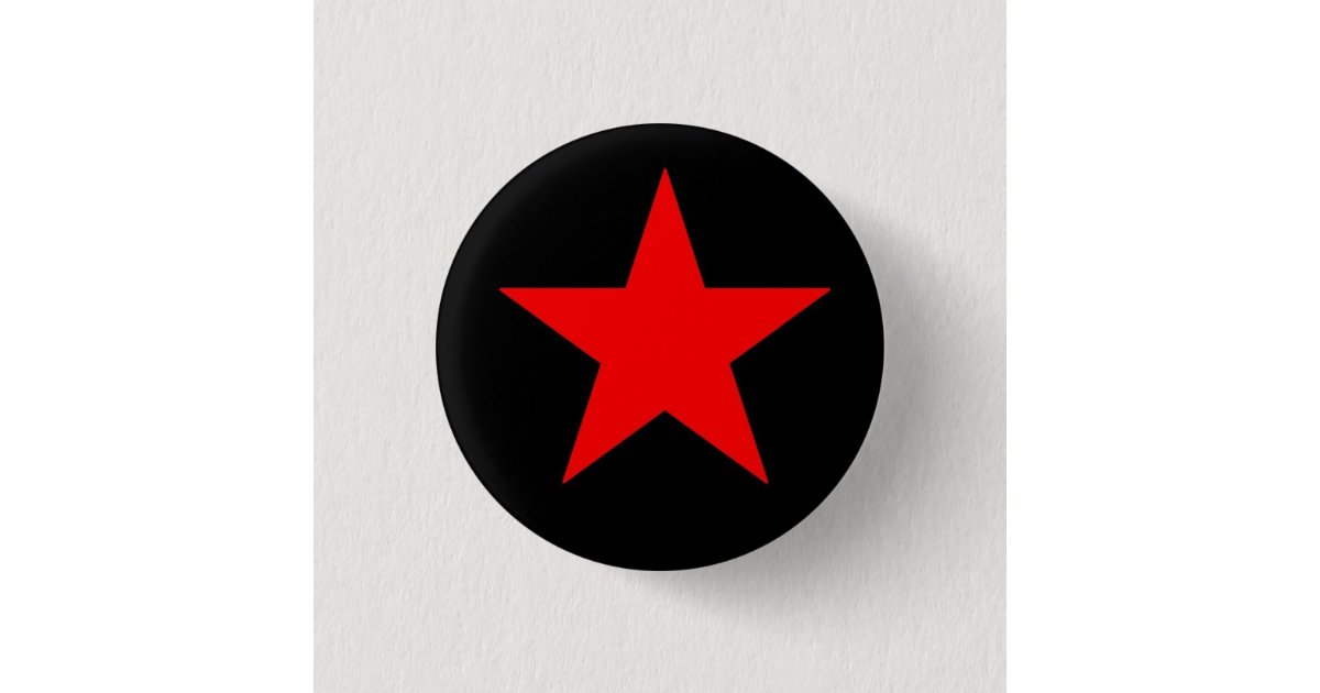 Red Star Button | Zazzle