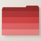 Red stripes pattern file folder | Zazzle
