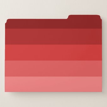 Red stripes pattern file folder | Zazzle