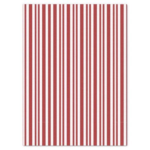 red stripes tissue paper | Zazzle