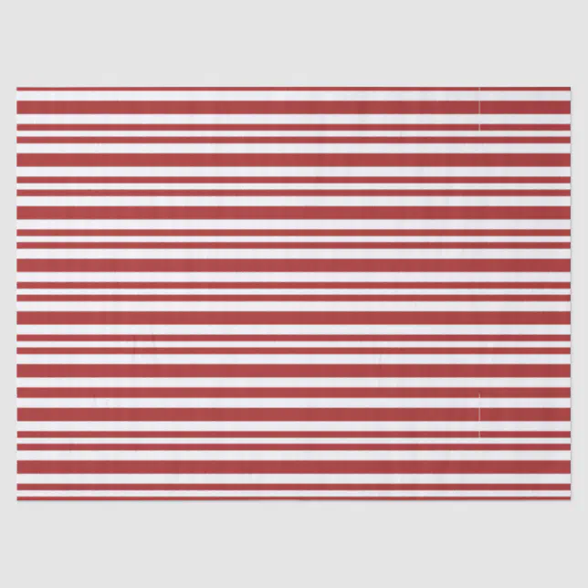 red stripes tissue paper | Zazzle