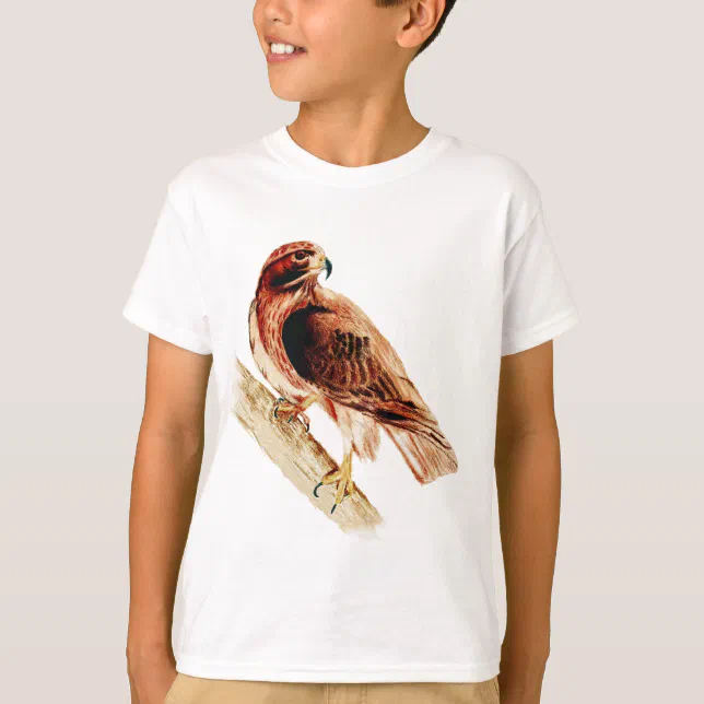 Red Tail Hawk T-Shirt | Zazzle