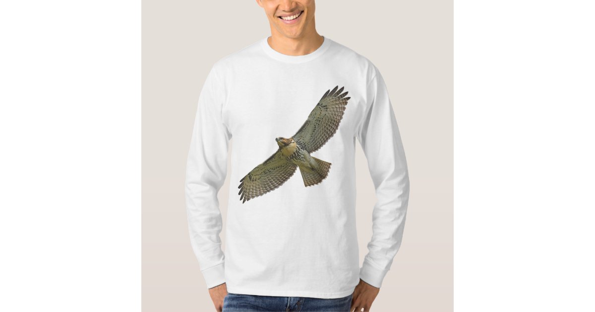 red-tail soaring T-shirt | Zazzle