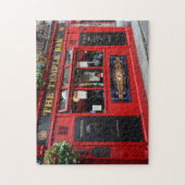 Red Temple Bar pub in Dublin puzzle | Zazzle