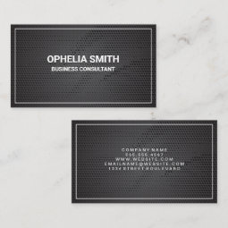 Red Texture | White Border Classic Business Card | Zazzle