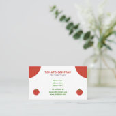 Red Tomato Business Card | Zazzle