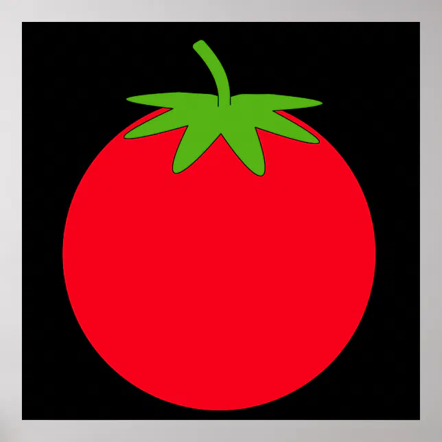 Red Tomato. Poster | Zazzle