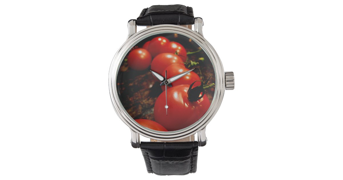 Red Tomato Watch | Zazzle