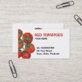 Red Tomatoes Business Card | Zazzle