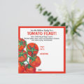 Red Tomatoes Feast Invitation Card | Zazzle