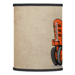 RED TRACTOR LAMP SHADE | Zazzle