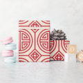 Red Traditional Geometric Chinese Pattern Wrapping Paper | Zazzle