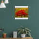 Red Tree Poster | Zazzle