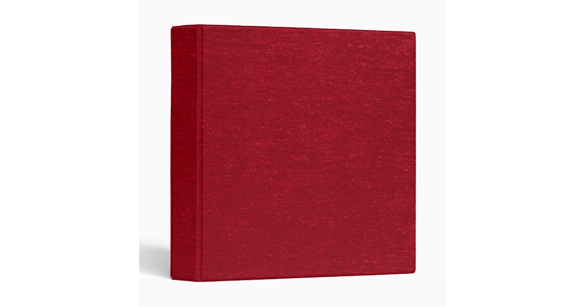 Red velvet texture binder | Zazzle
