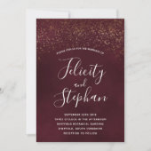 Red Velvet Wedding Invitations | Zazzle