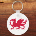 Red Welsh Dragon Keychain | Zazzle