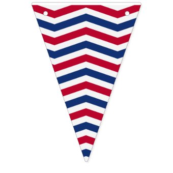 Red White and Blue Bunting Flags | Zazzle