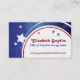 Red White and Blue Business Card | Zazzle