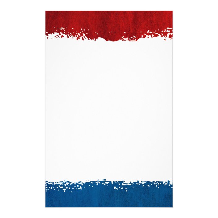 Red White and Blue Stationery | Zazzle.com