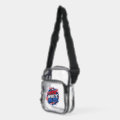 Red White Blue Clear Stadium Bag US Flag | Zazzle