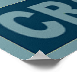 Red White Blue Crawfish Poster | Zazzle