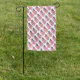 Red White Blue Flag Pattern Design Garden Flag | Zazzle