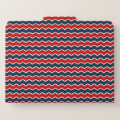 RED WHITE BLUE NAUTICAL LIGHTHOUSE WAVES CIRCLES FILE FOLDER | Zazzle