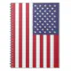 Red White & Blue Patriotic American Flag Notebook | Zazzle