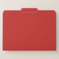 Red & White Christmas Holiday Pattern File Folders | Zazzle