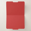 Red & White Christmas Holiday Pattern File Folders | Zazzle