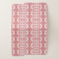 Red & White Christmas Holiday Pattern File Folders | Zazzle