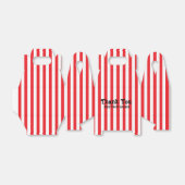 Red & White Circus Stripes Party Favor Boxes | Zazzle