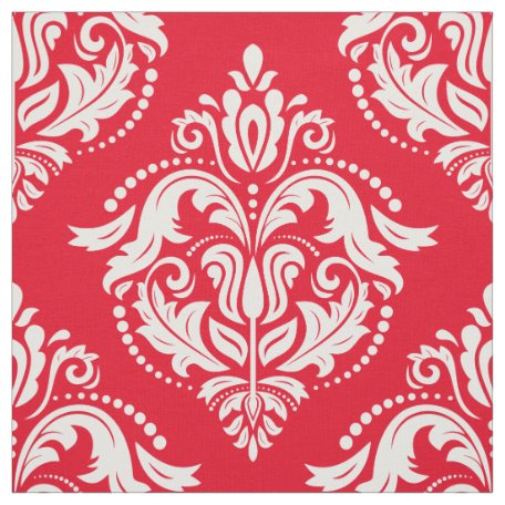 Vintage Geometric Pattern Fabric | Zazzle