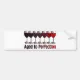 Red Wine Birthday Bumper Sticker | Zazzle