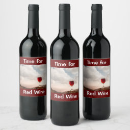 Red Wine Label | Zazzle