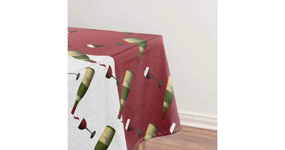 Red Wine Tablecloth | Zazzle.com