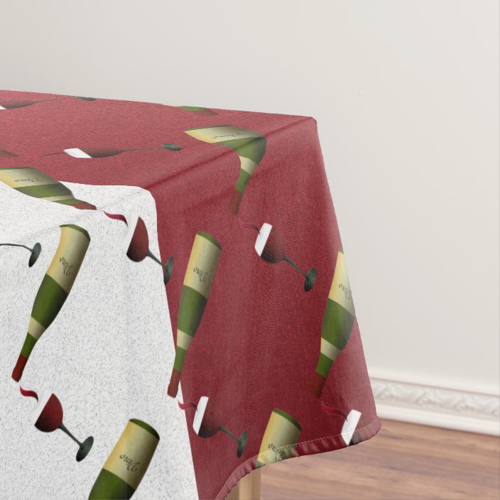 Red Wine Tablecloth | Zazzle.com