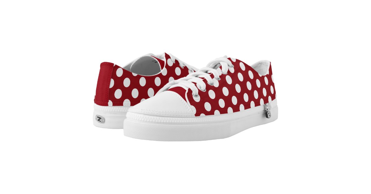 Polka Dot Tennis Shoes