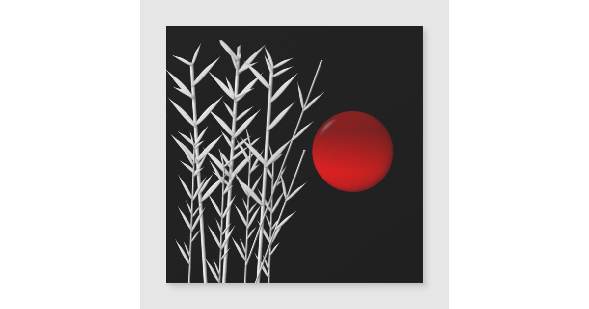 Red Zen Circle red sun symbol | Zazzle