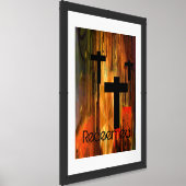 Redeemed Cross Poster | Zazzle