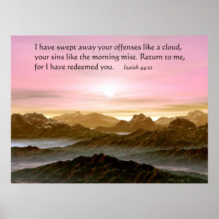 Redeemed Poster | Zazzle