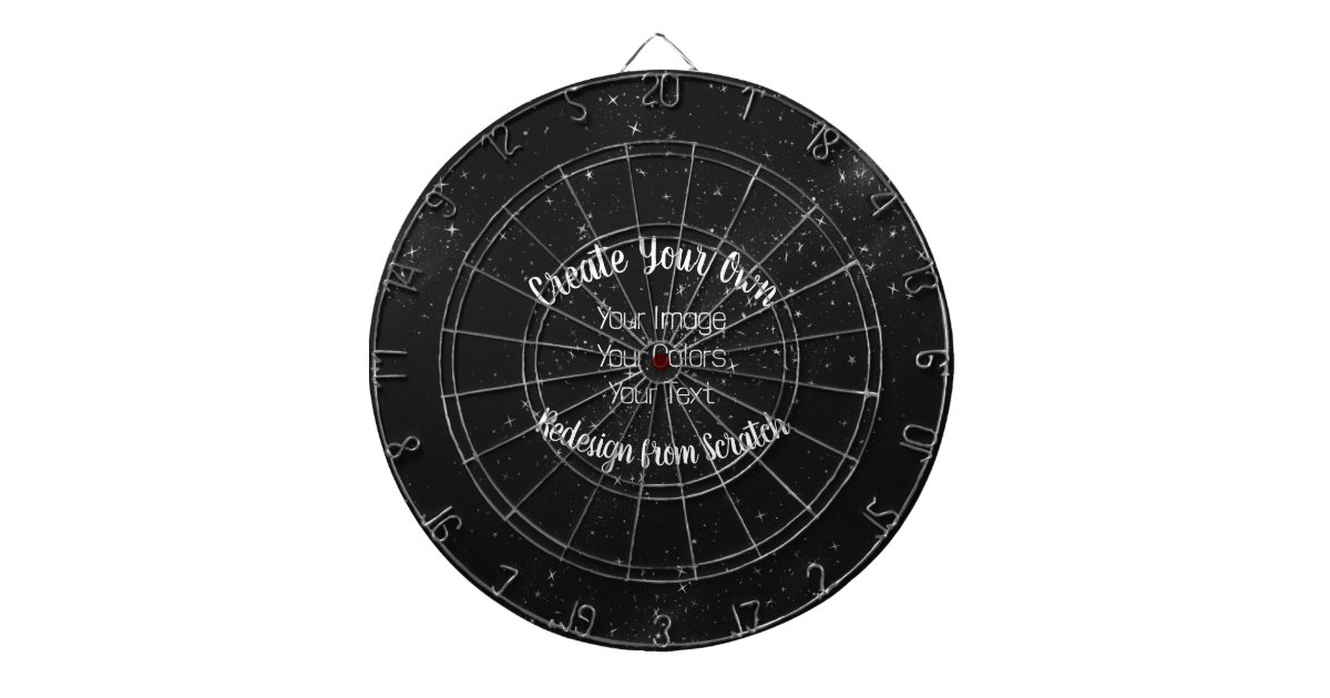 Redesign from Scratch - Create Your Own Dart Board | Zazzle