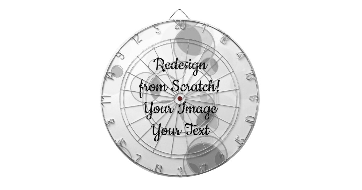 Redesign from Scratch - Create Your Own Dart Board | Zazzle